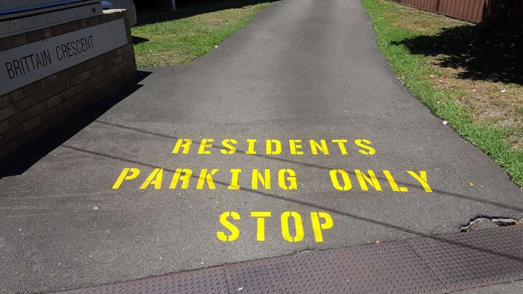 Driveway road signage - Signamic Signs and Line Marking