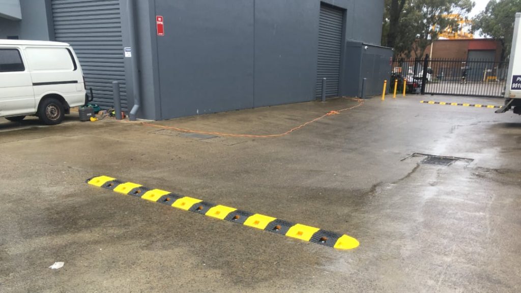100 tonne speed hump - Signamic Signs and Line Marking